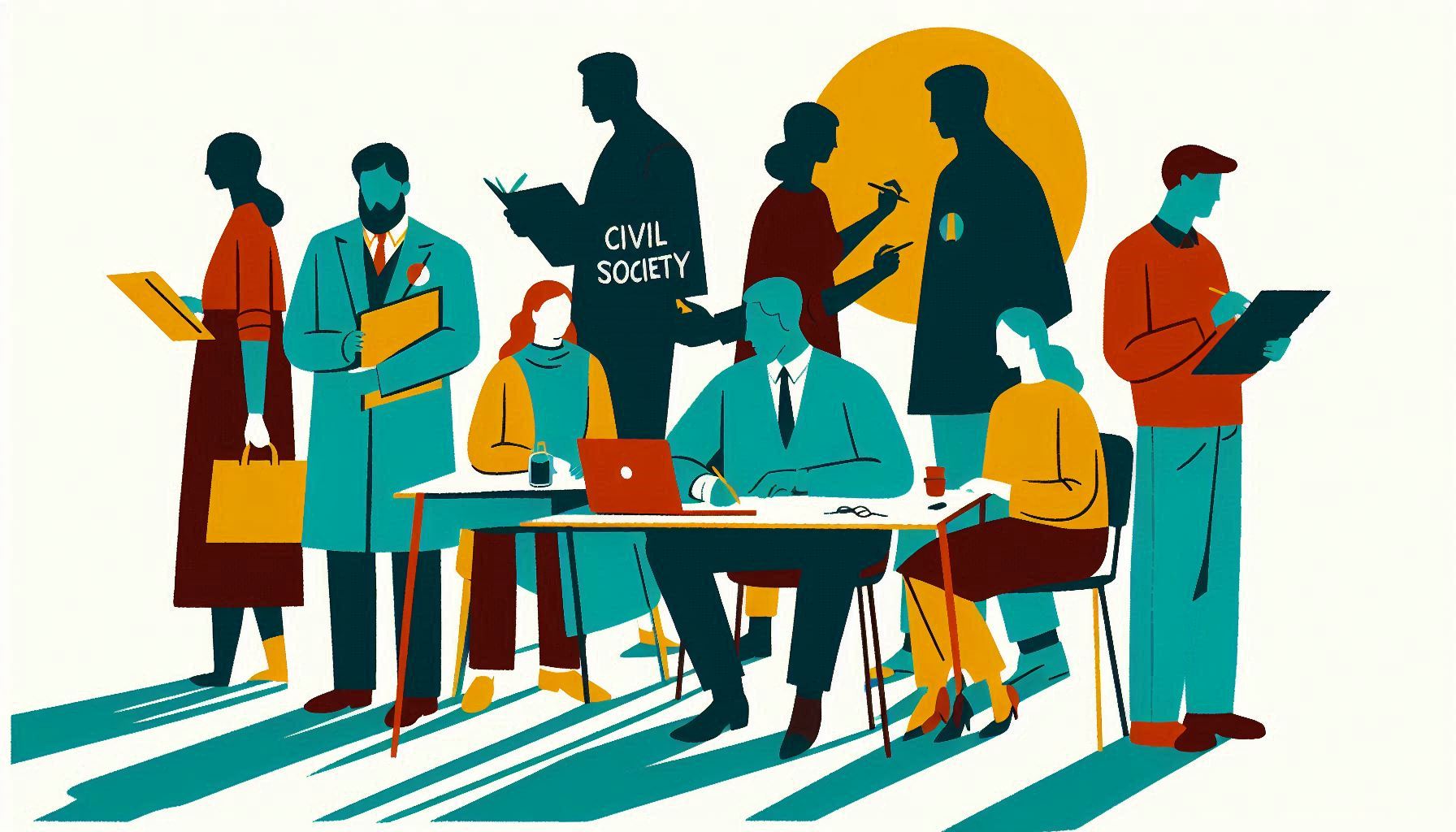 Civil society in the shadows